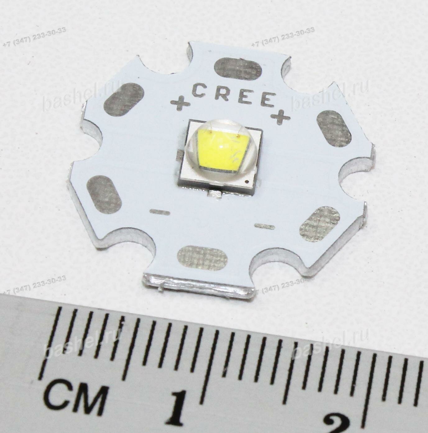 Star-10W 900Lm, 6000k CREE-XML-L2-10W White 3-3.6V, 3A, Мощный светодиод