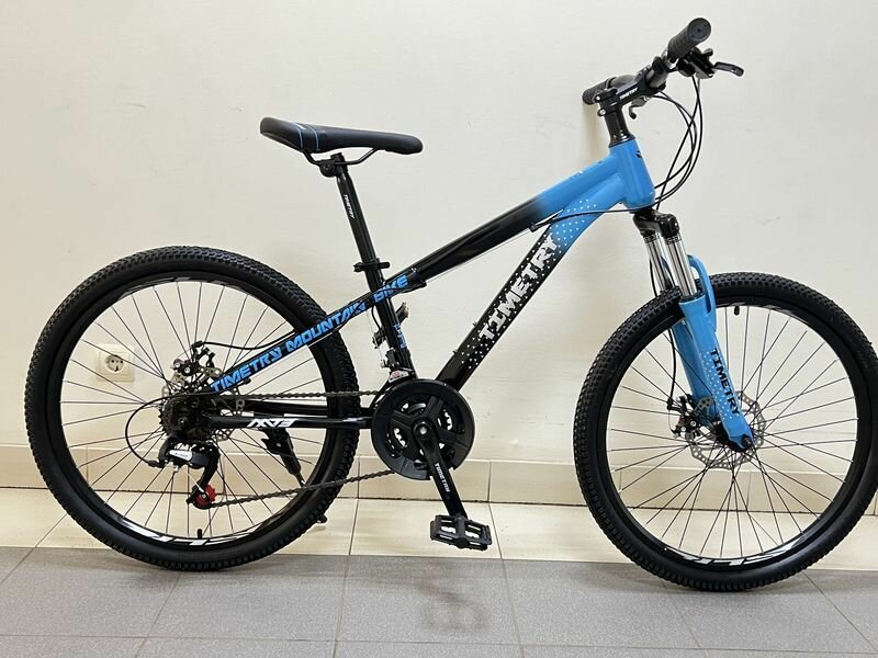 Велосипед TIMETRY TT093/ 21s 24 in, Материал рамы Сталь Hi-Ten, Тормоза Дисковые механические 160/160 мм