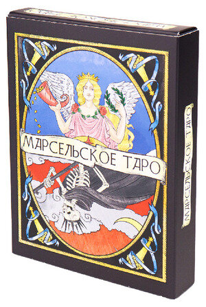 Карты гадальные Марсельское Таро (78карт, black, премиум) ГК-6848 ГК-6848 ()