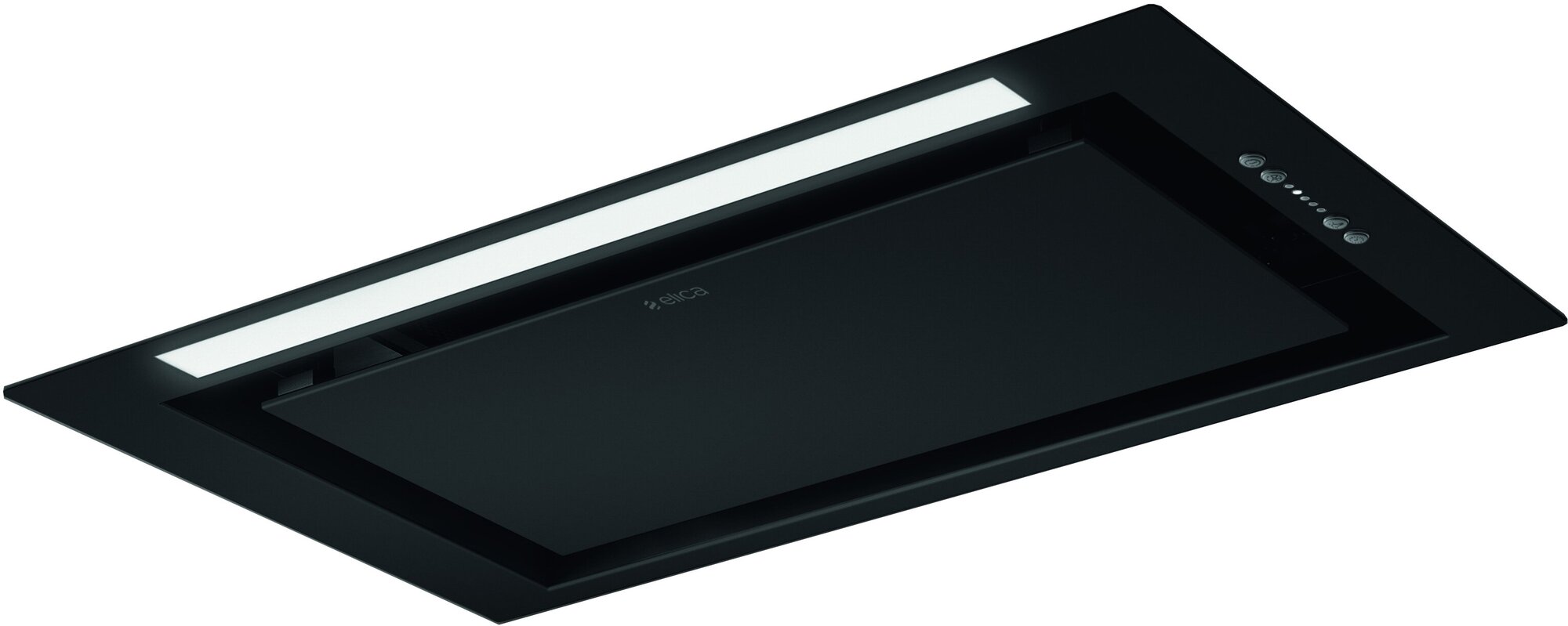 Вытяжка ELICA Lane MBL/A/72 LED, 714х283 мм, 1050 м3/ч, 257 Вт, черный матовый PRF0165834