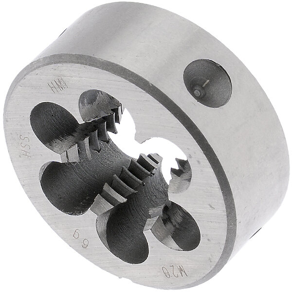 Плашка М18х2,5 GQ10410 круглая Giess\Quanz