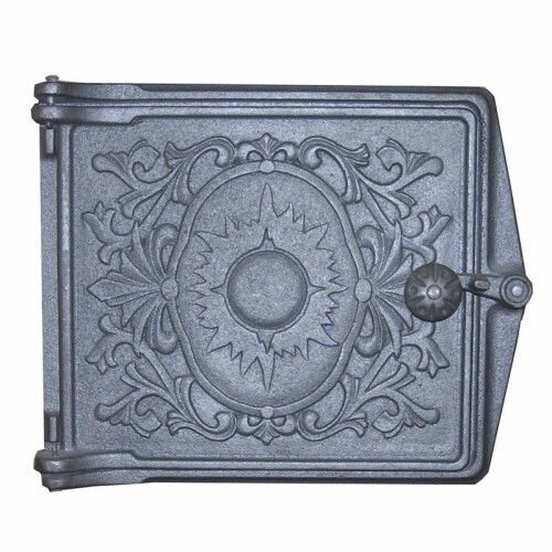 Дверца для печей чугунная ДТ-3 Восход топочная 250х210