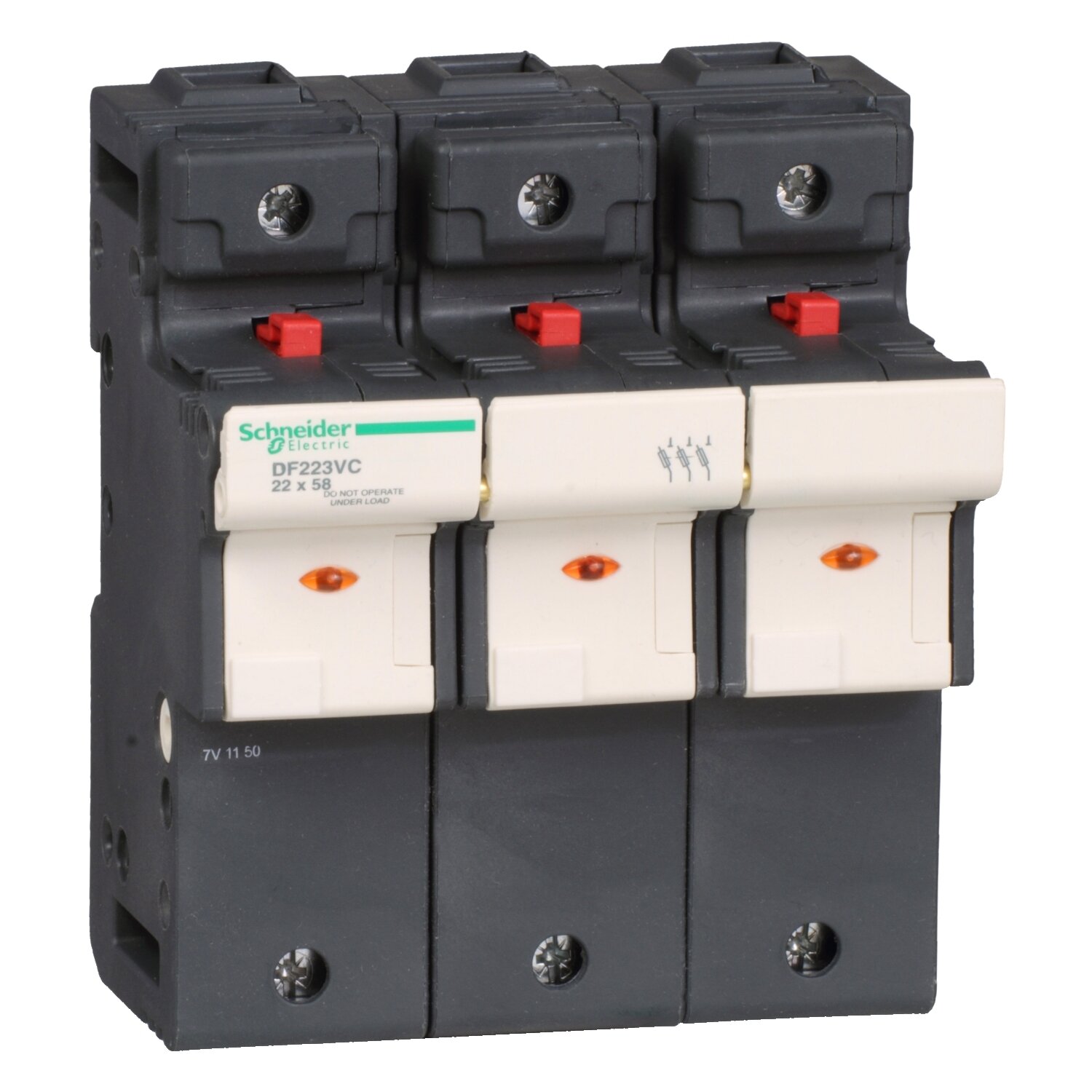 DF223VC c дополнительным блоком контактов DF224AM1 "Schneider Electric" Разъединитель-предохранитель