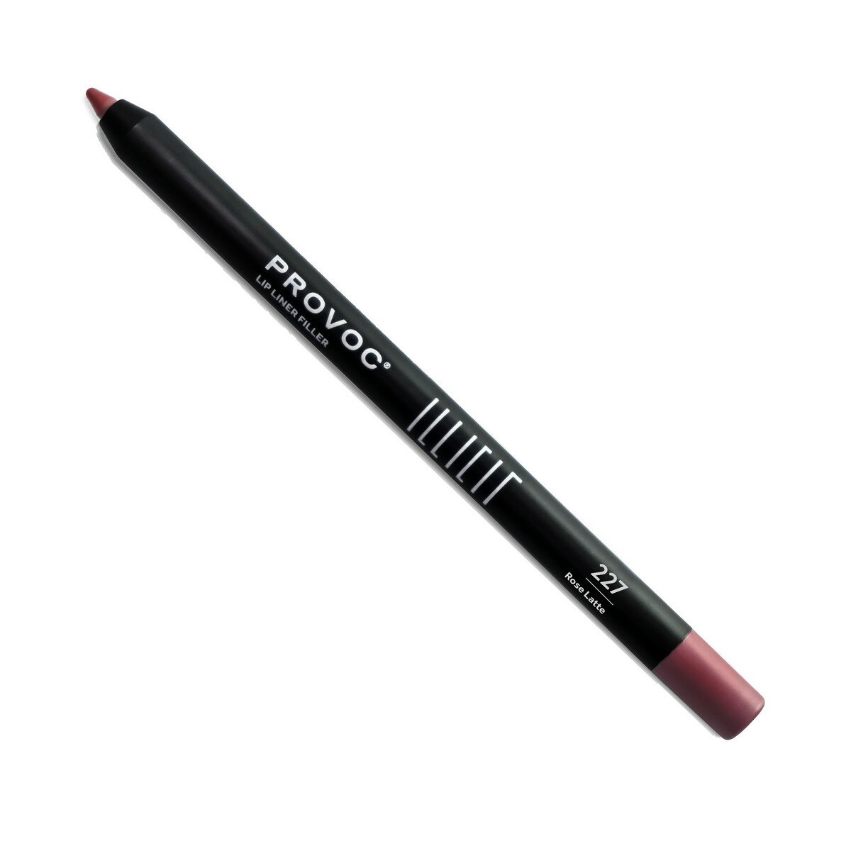 Provoc Полуперманентный гелевый карандаш для губ / ILLICIT Lip Liner Filler WP 227 Rose Latte, 1,2 г