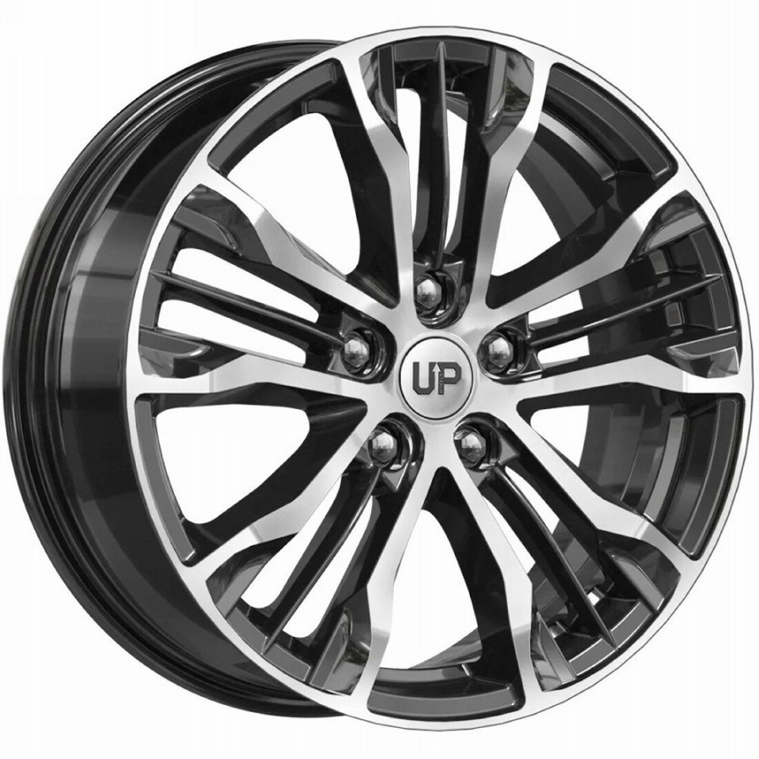 Колесный диск Wheels UP Up106 7x17 5x114,3 ET45 66,1 New Diamond литой для автомобиля