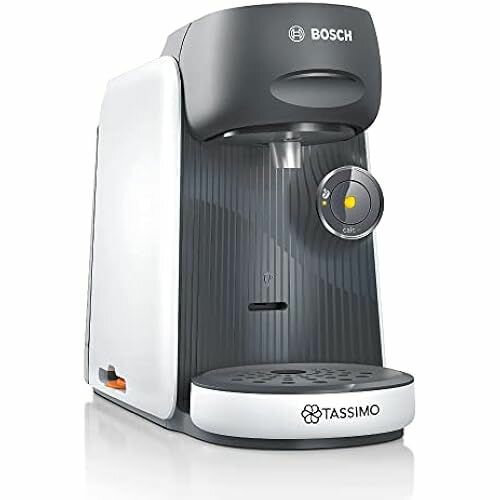 Капсульная кофемашина Bosch Tassimo Finesse TAS16B4 1400 Вт, белый/темно-серый