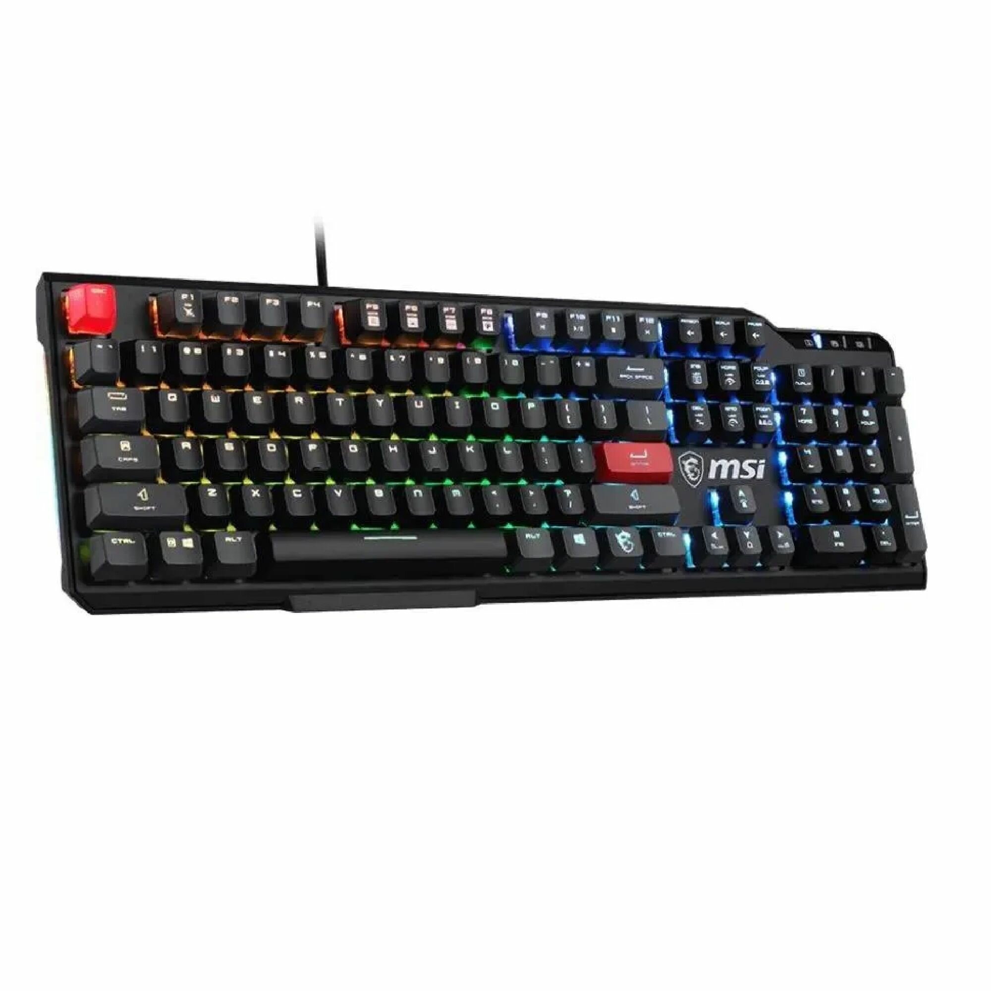 Клавиатура MSI VIGOR GK41 DUSK RU механическая черный/серый S11‑04RUB01‑CLA