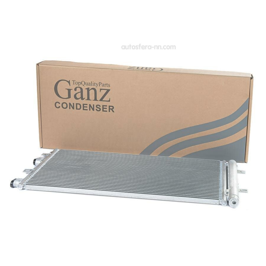 GANZ GIC06085 Радиатор кондиционера для FORD Mondeo V 14-, GALAXY III 15-, S-MAX 15- GANZ GIC06085