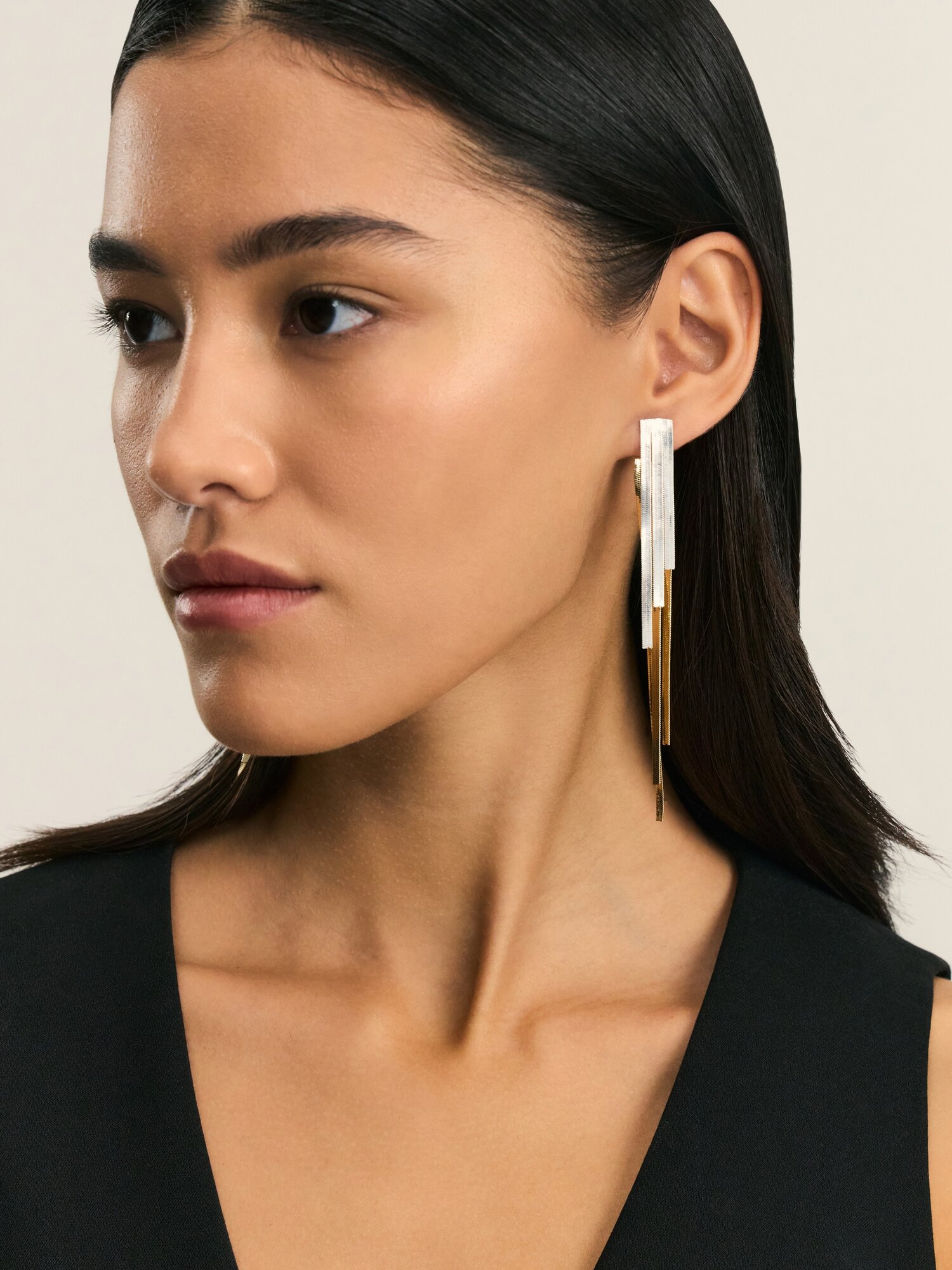 Серьги цепочки