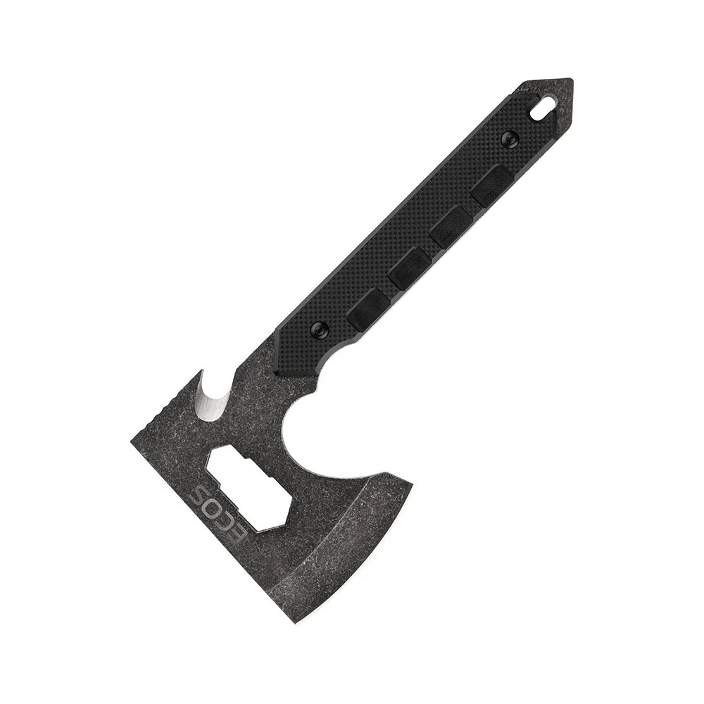 Тактический многофункциональный топор Ecos 5 в 1 325144, стальной, универсальный, 210×90