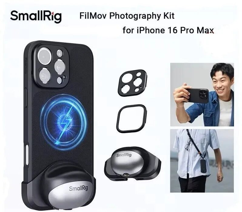 Чехол для iPhone 16 Pro Max SmallRig 4987 FilMov черный