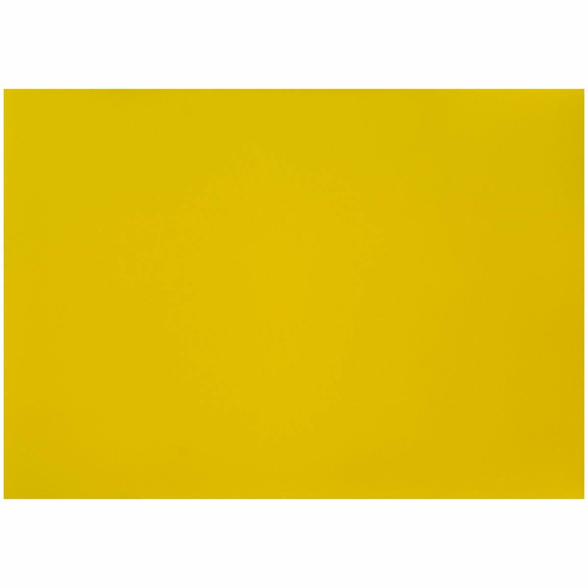 Картон плакатный Мульти-Пульти (10 листов, 48х68см, 380г/кв. м, мелованный в пакете) желтый (Кп_54121)