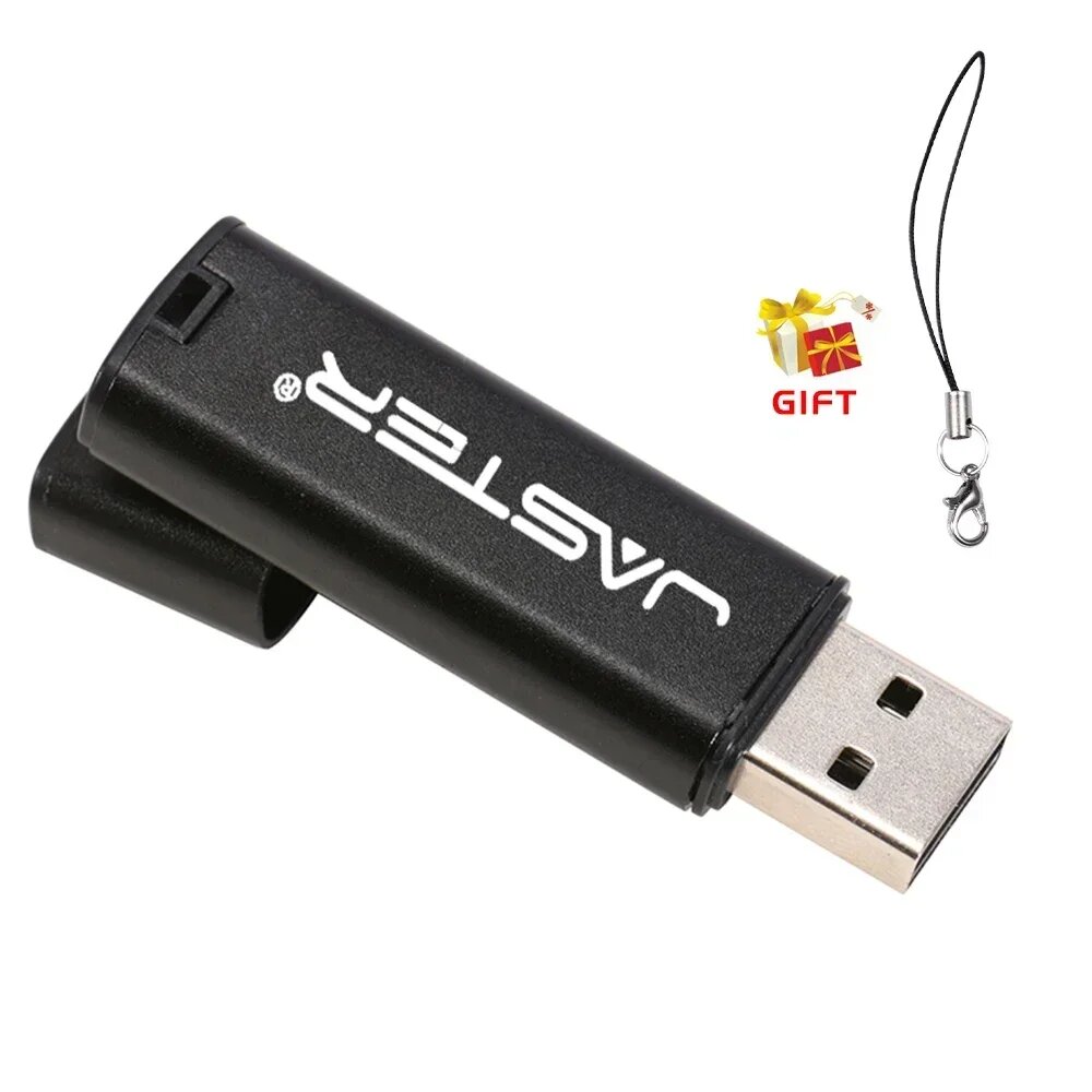 JASTER U Stick USB-флешка 64 ГБ черная 32 ГБ, balck