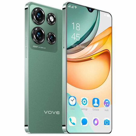 Смартфон VOVE Note 30i 12/512 ГБ MTK 8200, зеленый — купить в интернет-магазине Store12437 на ...