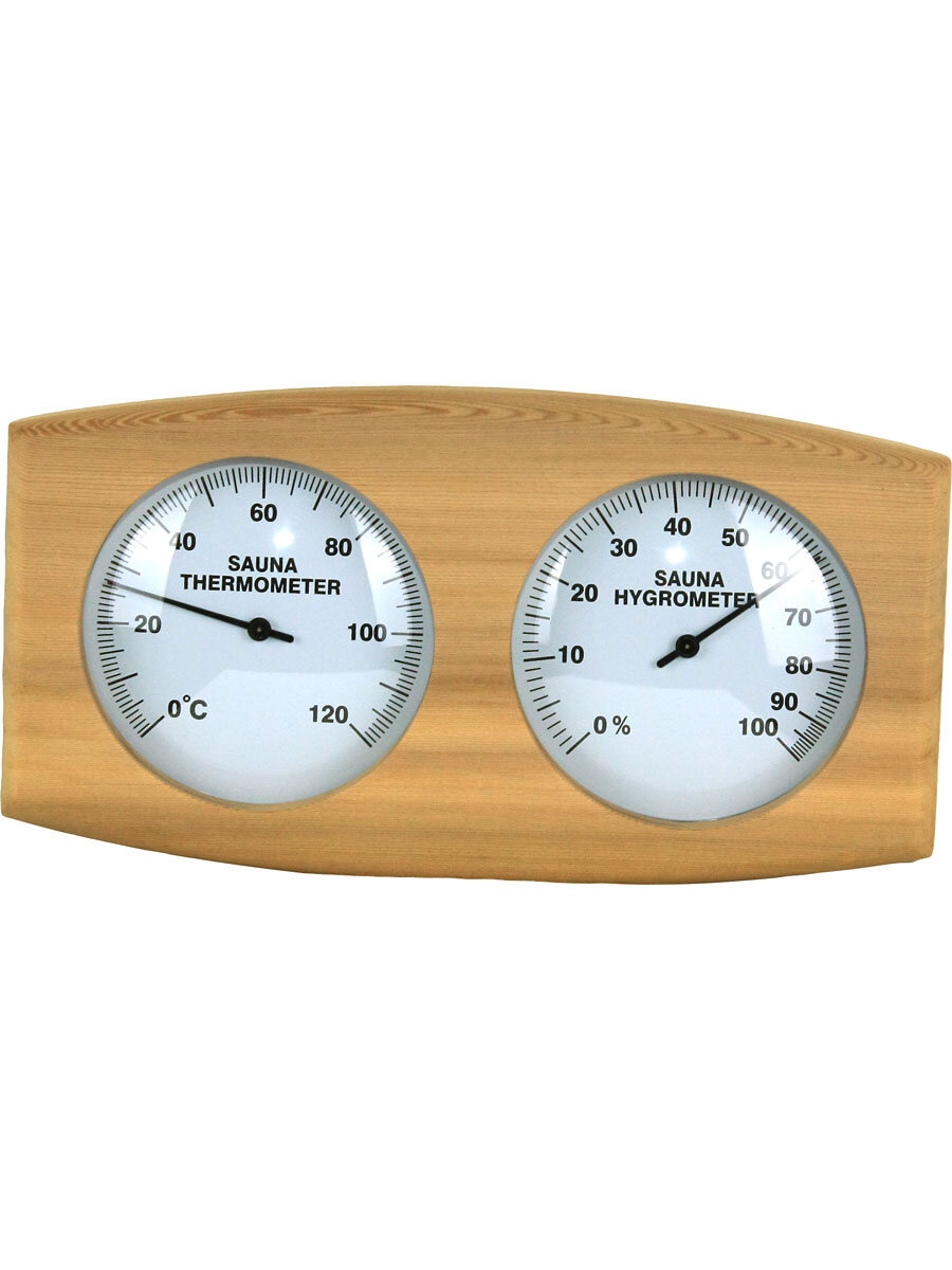 Термогигрометр для бани Maestro Woods MW-030, канадский кедр