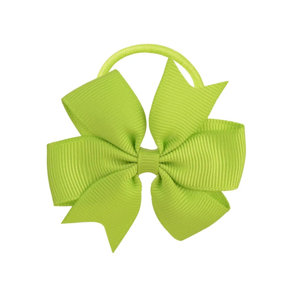 Эластичные банты KYDZSW из полиэстера для девочек Зеленый, Fruit Green