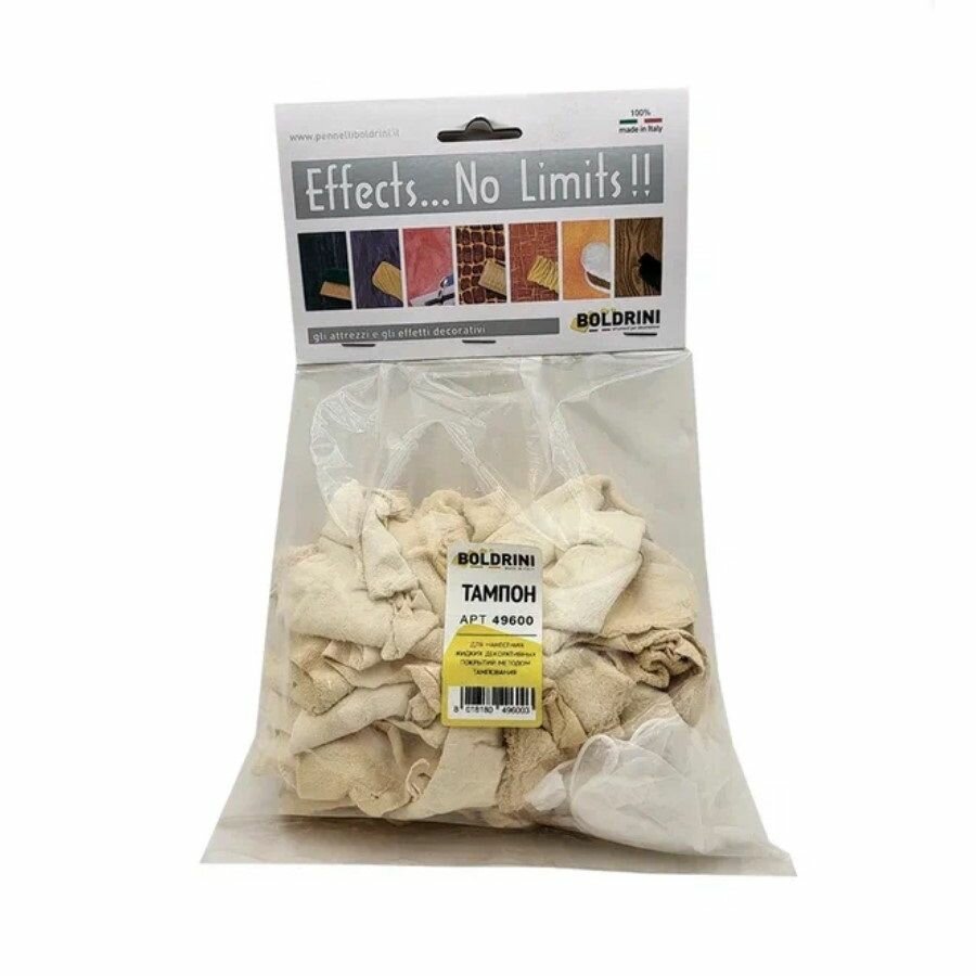 Тампон-аппликатор для декоративных штукатурок и красок Boldrini 49600 (150*150мм)