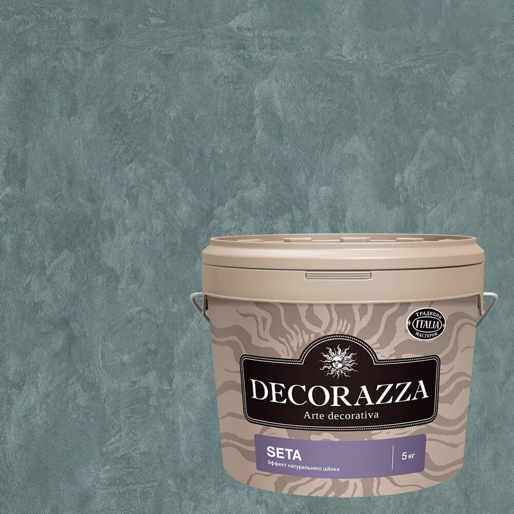 Декоративная штукатурка с эффектом натурального шелка Decorazza Seta (5кг) ST 11-159