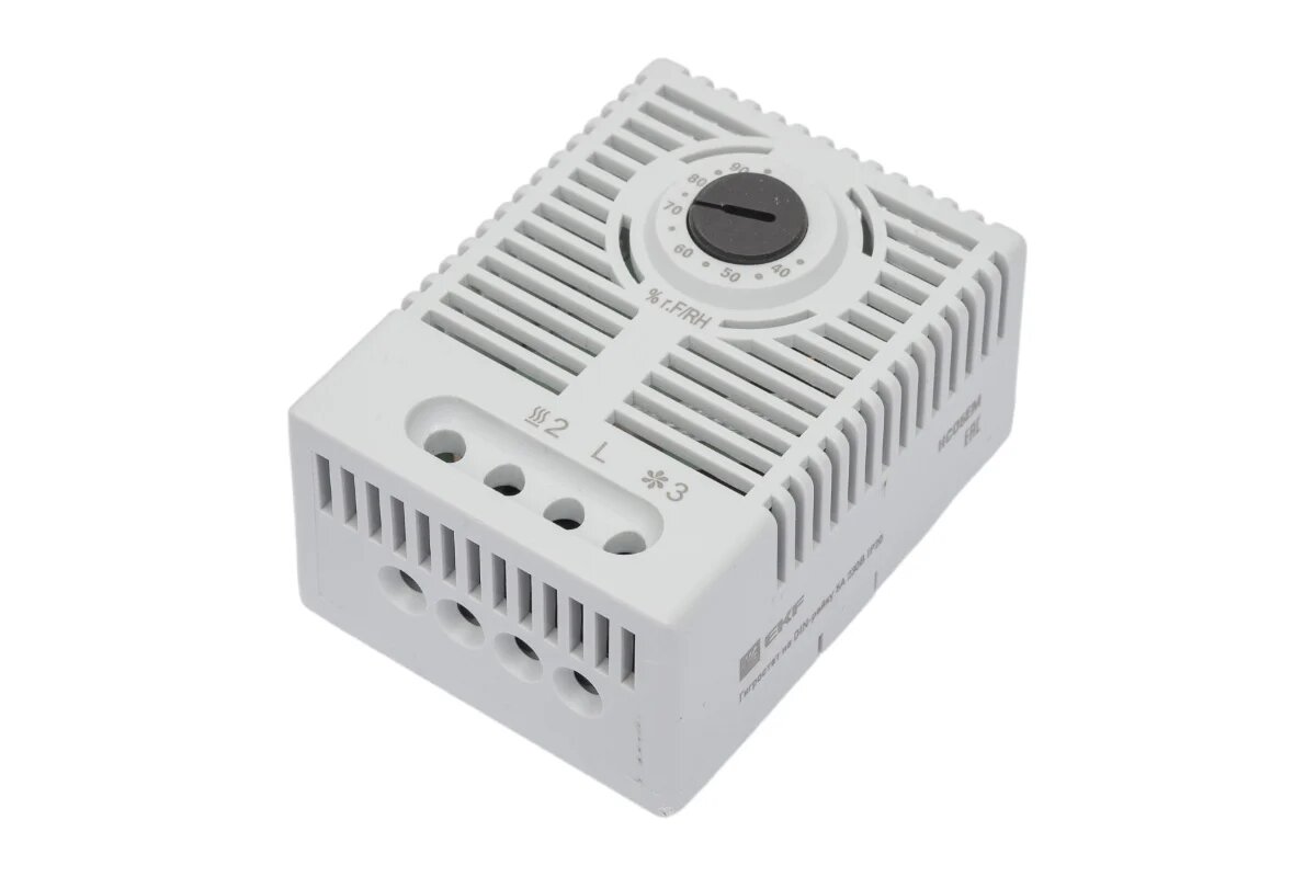 EKF HCO5EM гигростат для DIN-рейки PROxima 230В 5А IP20 контроль влажности