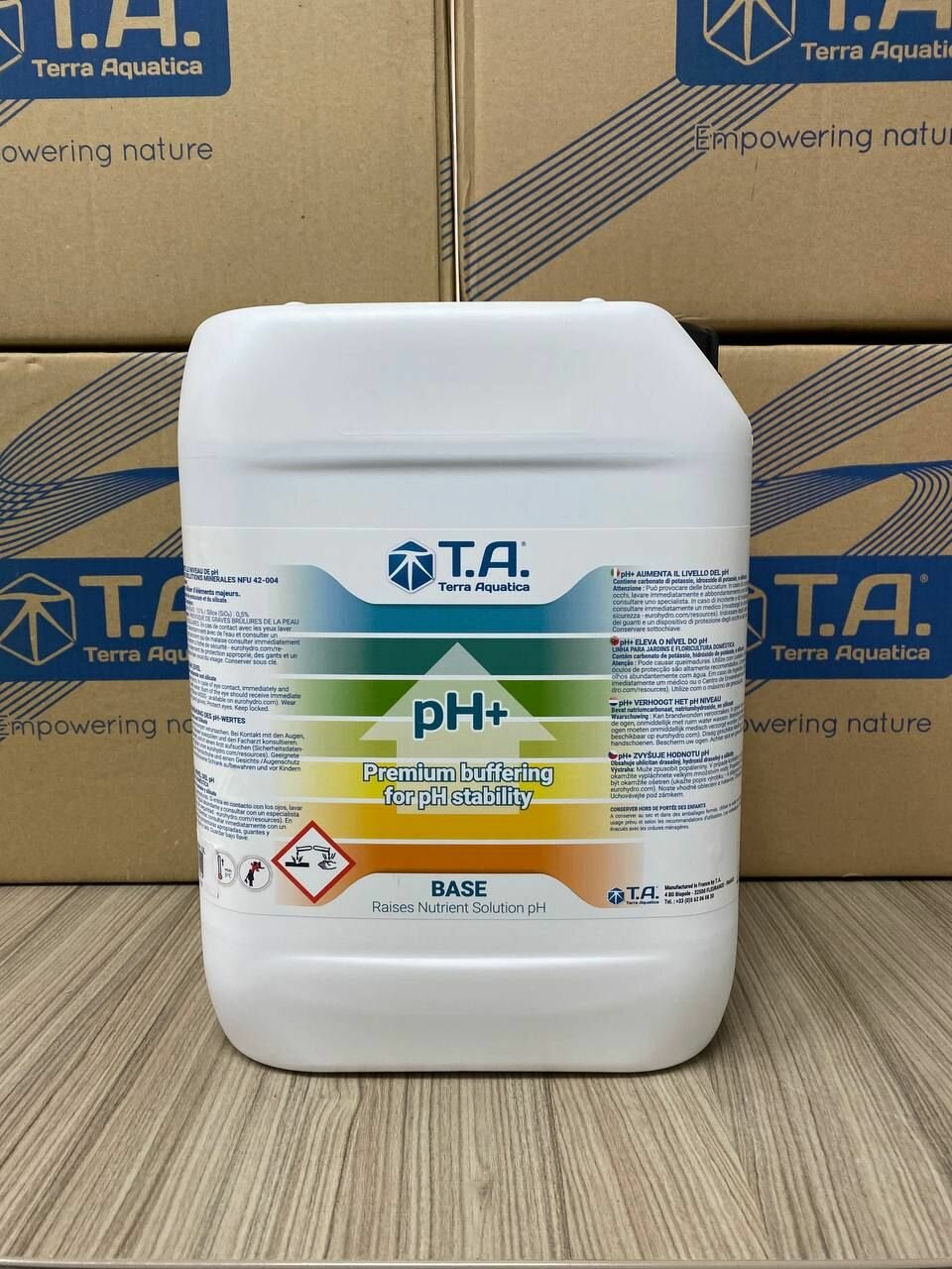 Регулятор pH + Terra Aquatica (pH Up GHE) 10 л EU