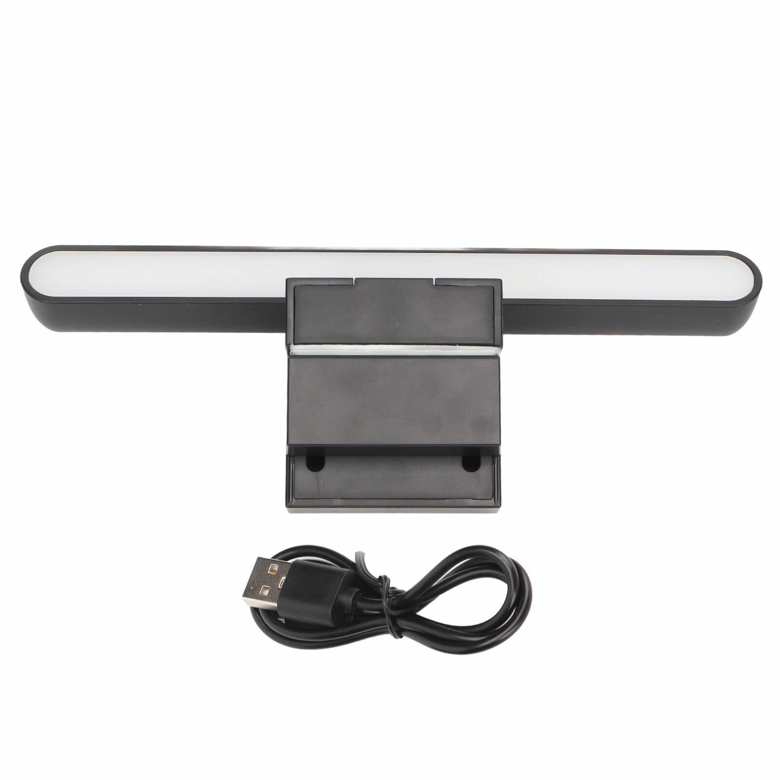 Трехцветная светодиодная лампа-монитор с регулируемой яркостью и сенсорным управлением, световая панель для экрана компьютера с тремя регулируемыми кронштейнами для ухода за глазами