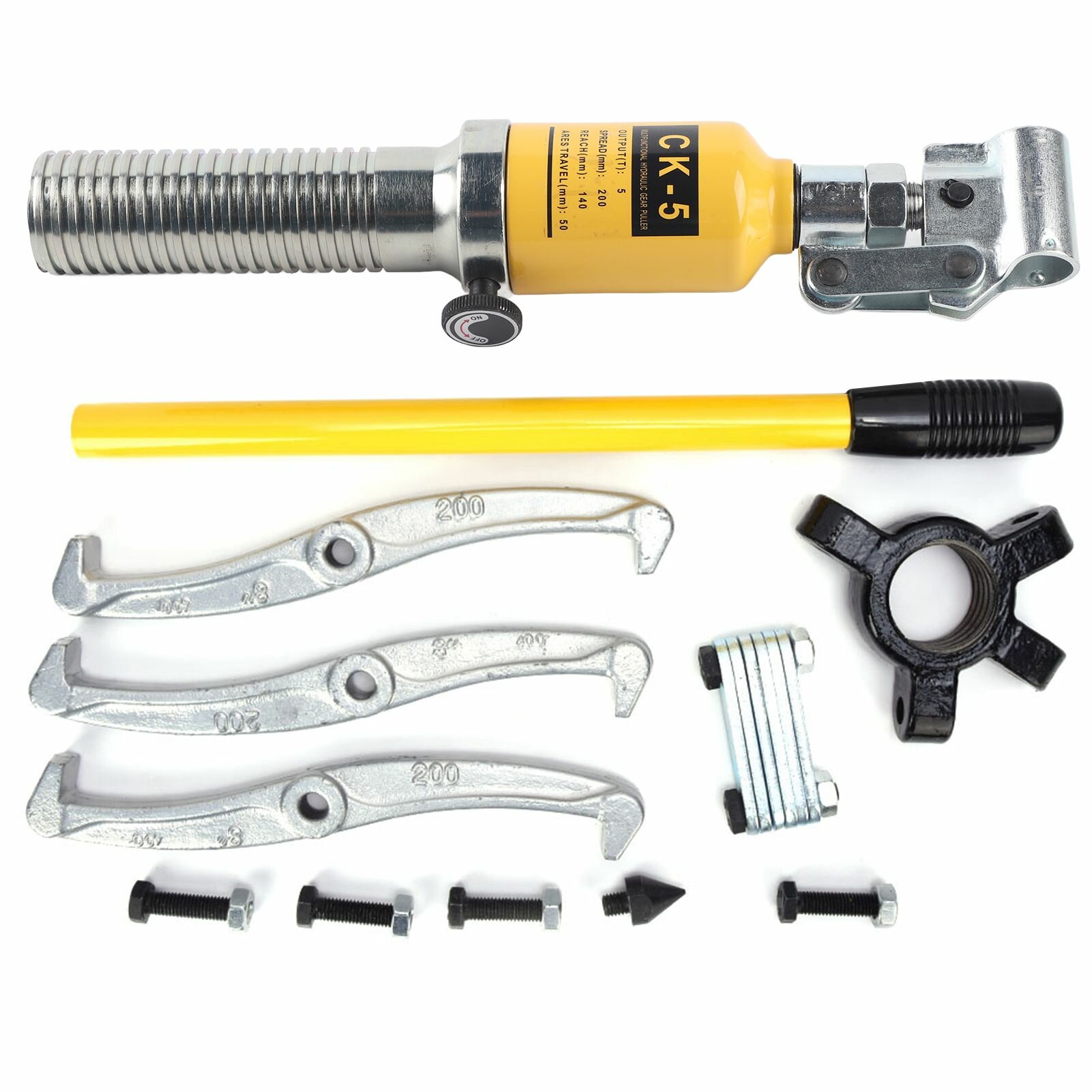 Гидравлический вытяжной сепаратор с тремя зажимами 5 тонн YL-5T