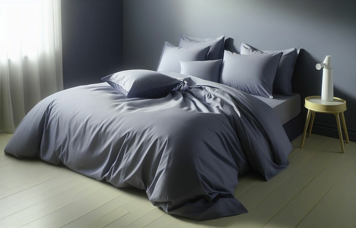 Простыня тенсель резинка 180х200х20 - Нирвана