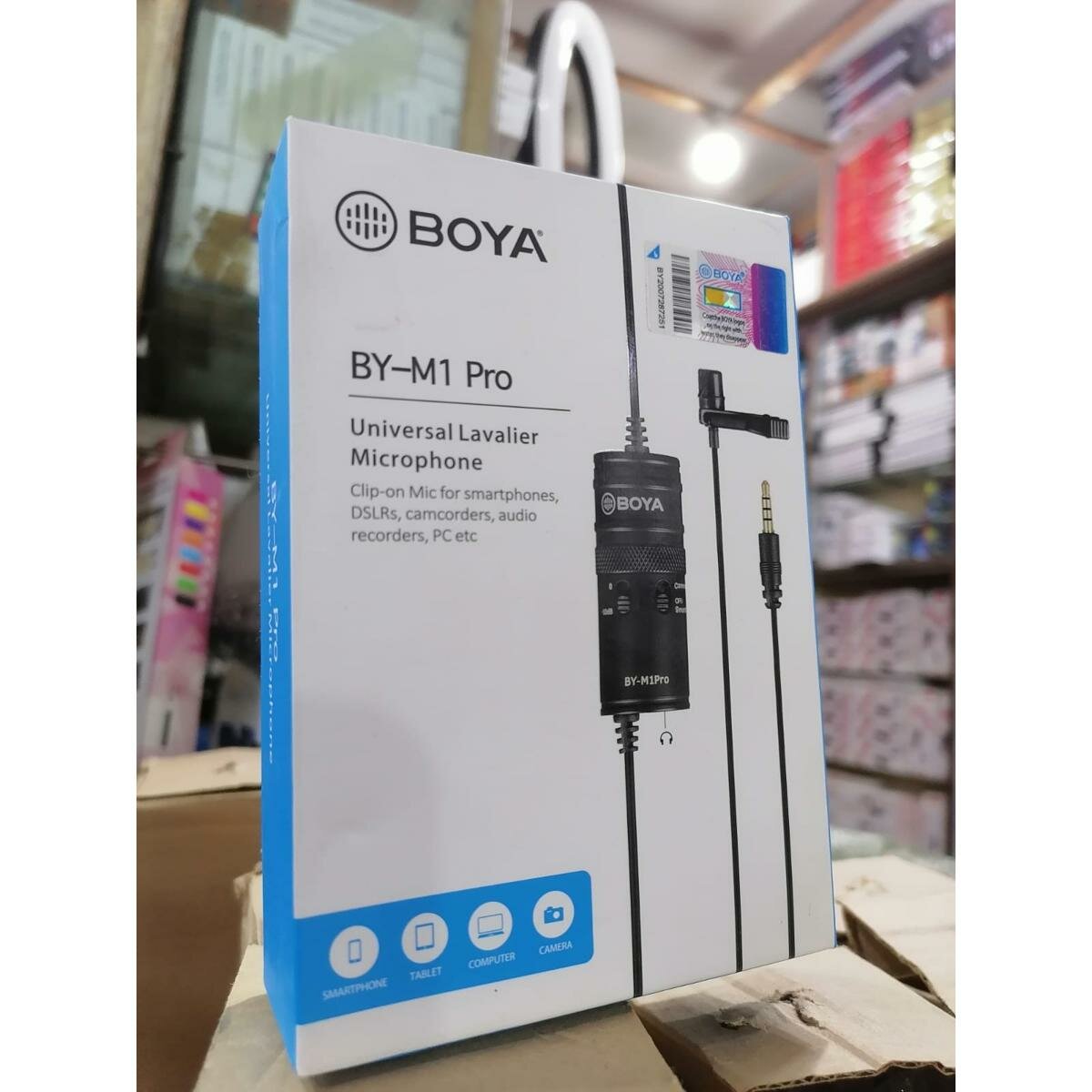 Oya By M1 Петличный микрофон для смартфонов, цифровых зеркальных камер Canon Nikon, видеокамер, аудиорекордеров, ПК | Ра