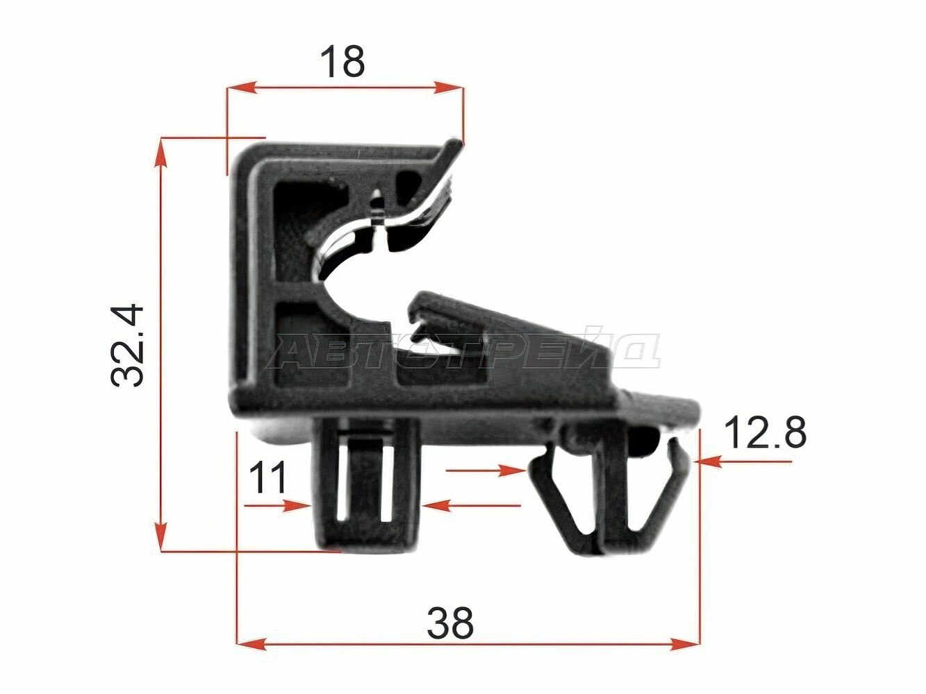 Клипса крепления фары, 10 шт для Тойота Калдина, Камри, Королла, Аурис, Рав 4 арт STKJ2340 SAT