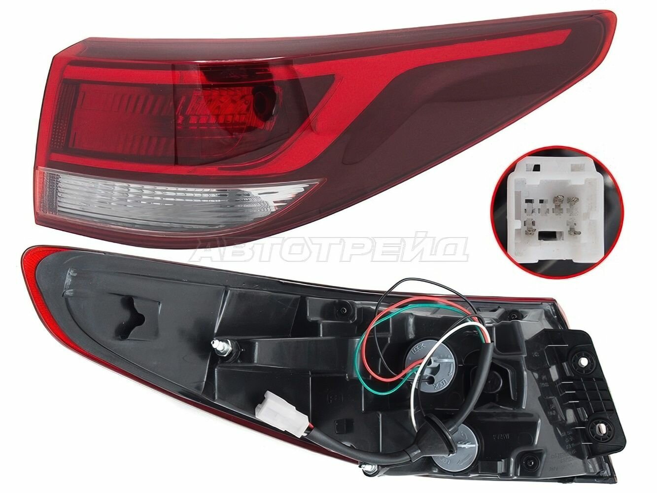 Фонарь задний правый для КИА Рио арт ST22319R8R SAT