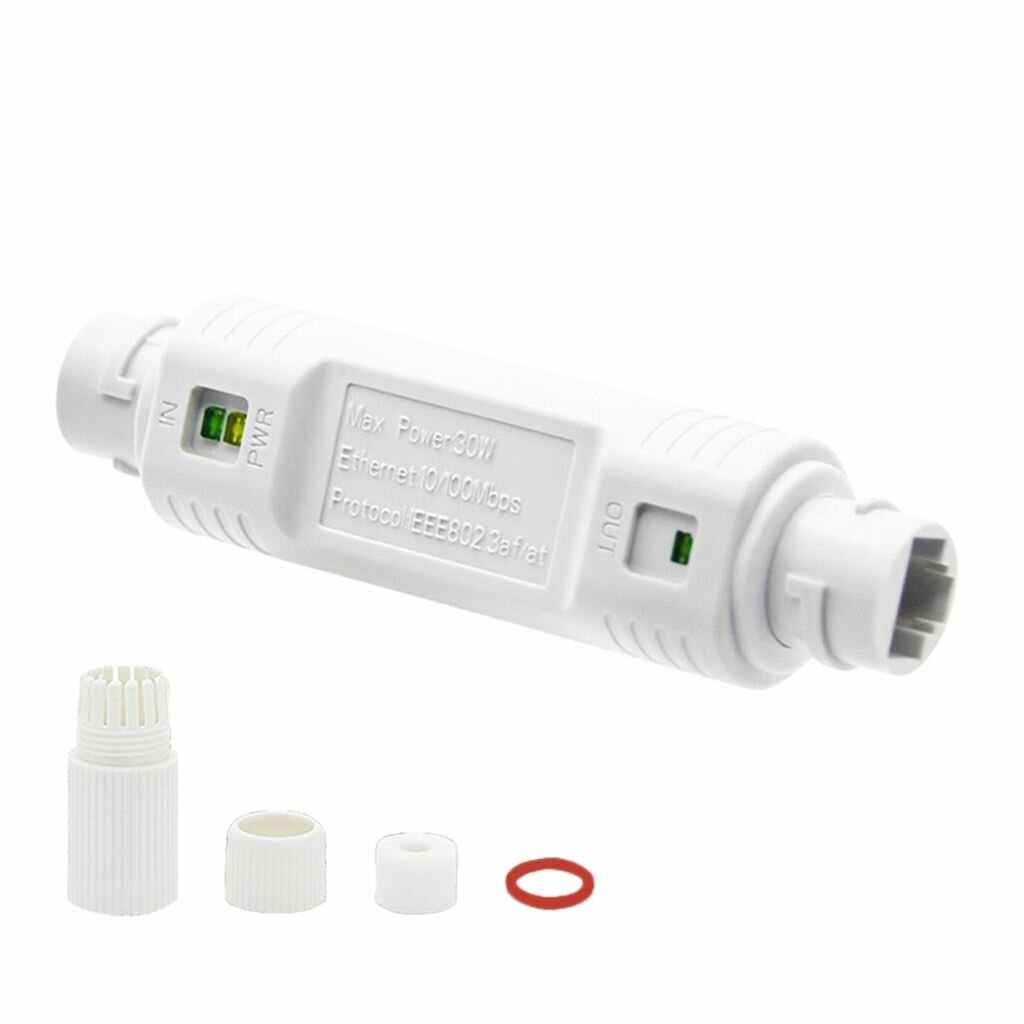 POE Extender Водонепроницаемый 500 м удлинителя на открытом воздухе 10/100 Мбит/с усилитель RJ45 Ethernet