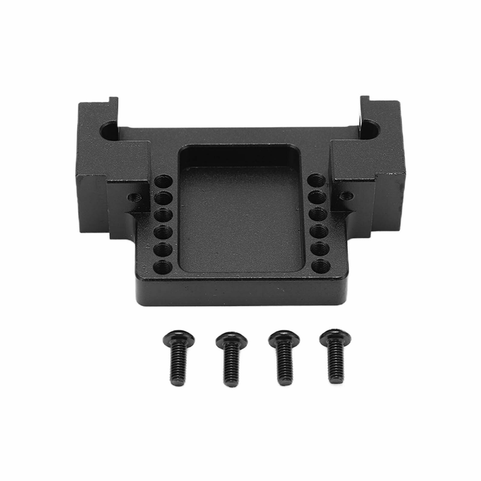 Передняя поперечная балка из алюминиевого сплава, сборка для радиоуправляемого грузовика Tamiya, масштаб 1/14, черная.