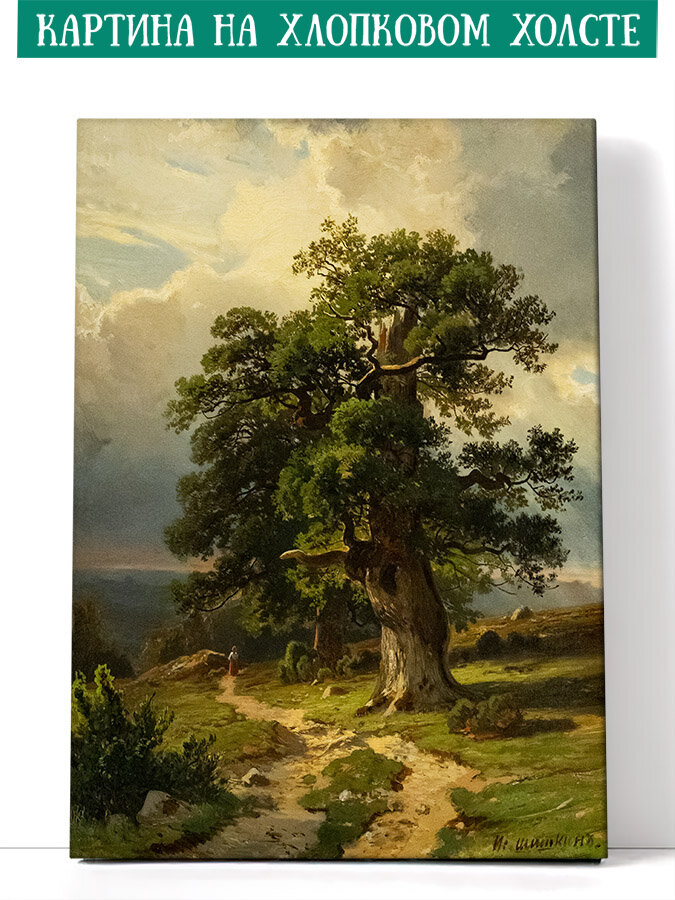 Картина/Дубы (1865). Иван Шишкин