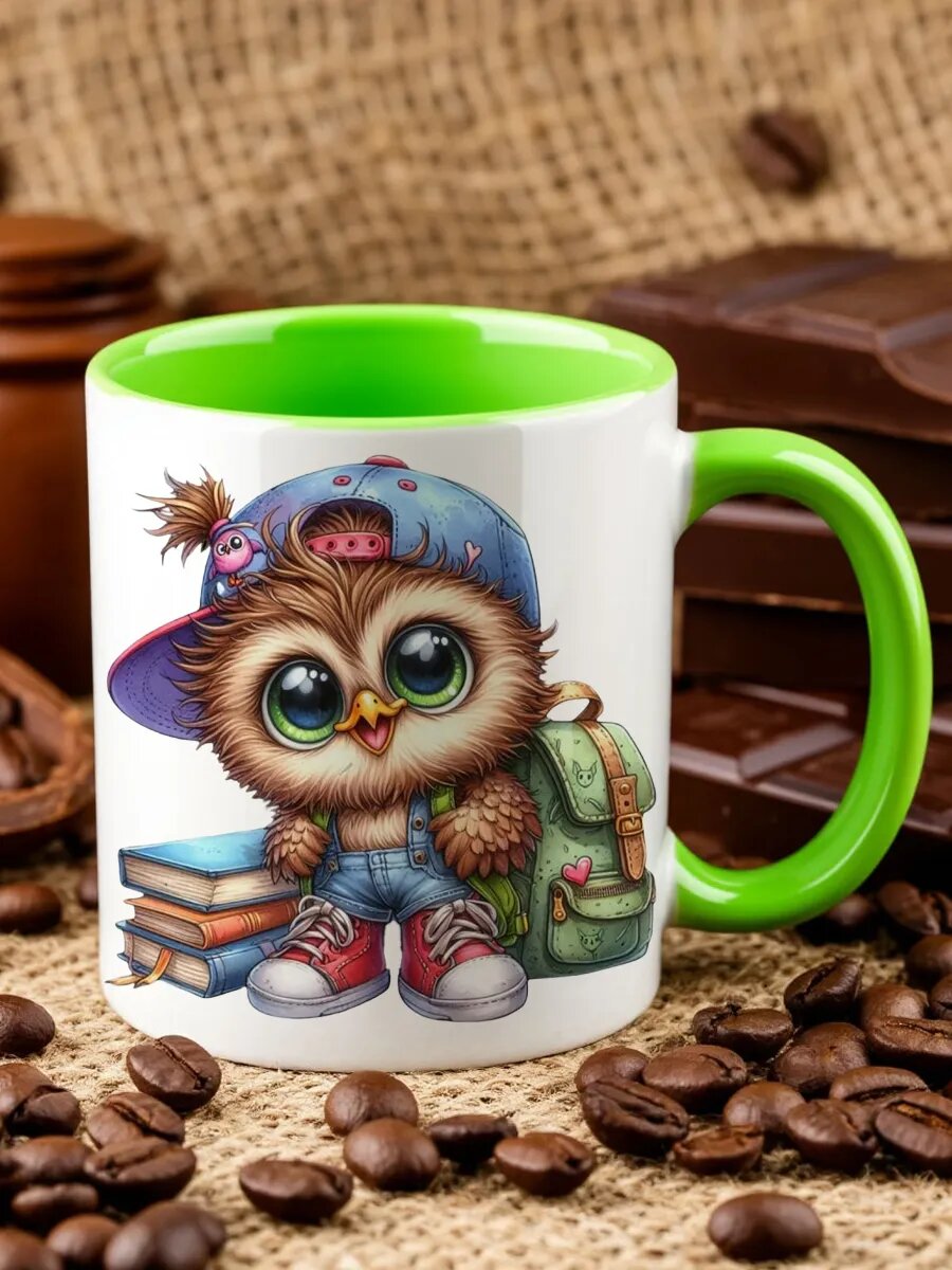 Кружка для чая и кофе "Совёнок"