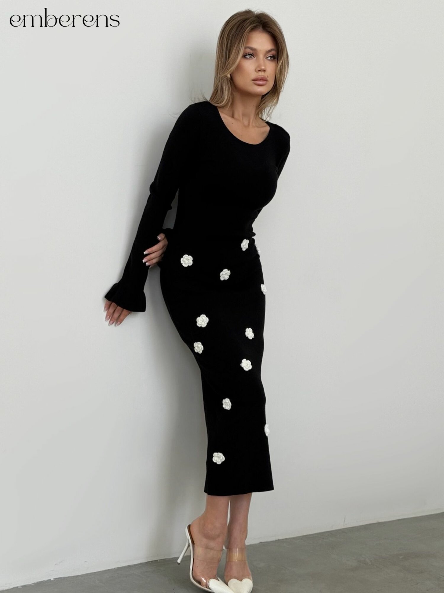 Платье Осень-зима 2025