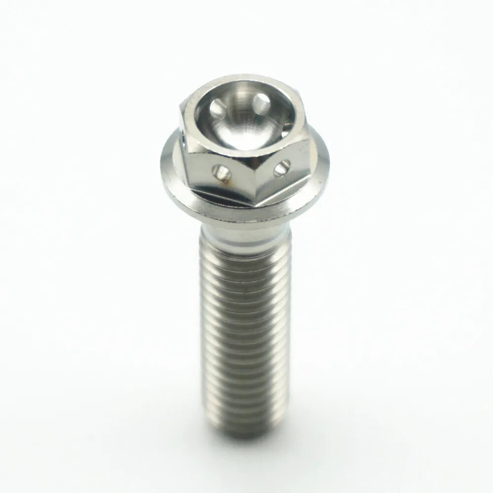 Титановые болты M6 для мотоциклов Titanium Color, 6pcs, M6x45mm