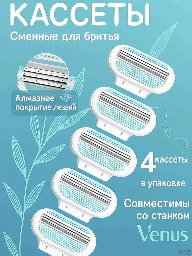 Сменные кассеты для женских бритв l