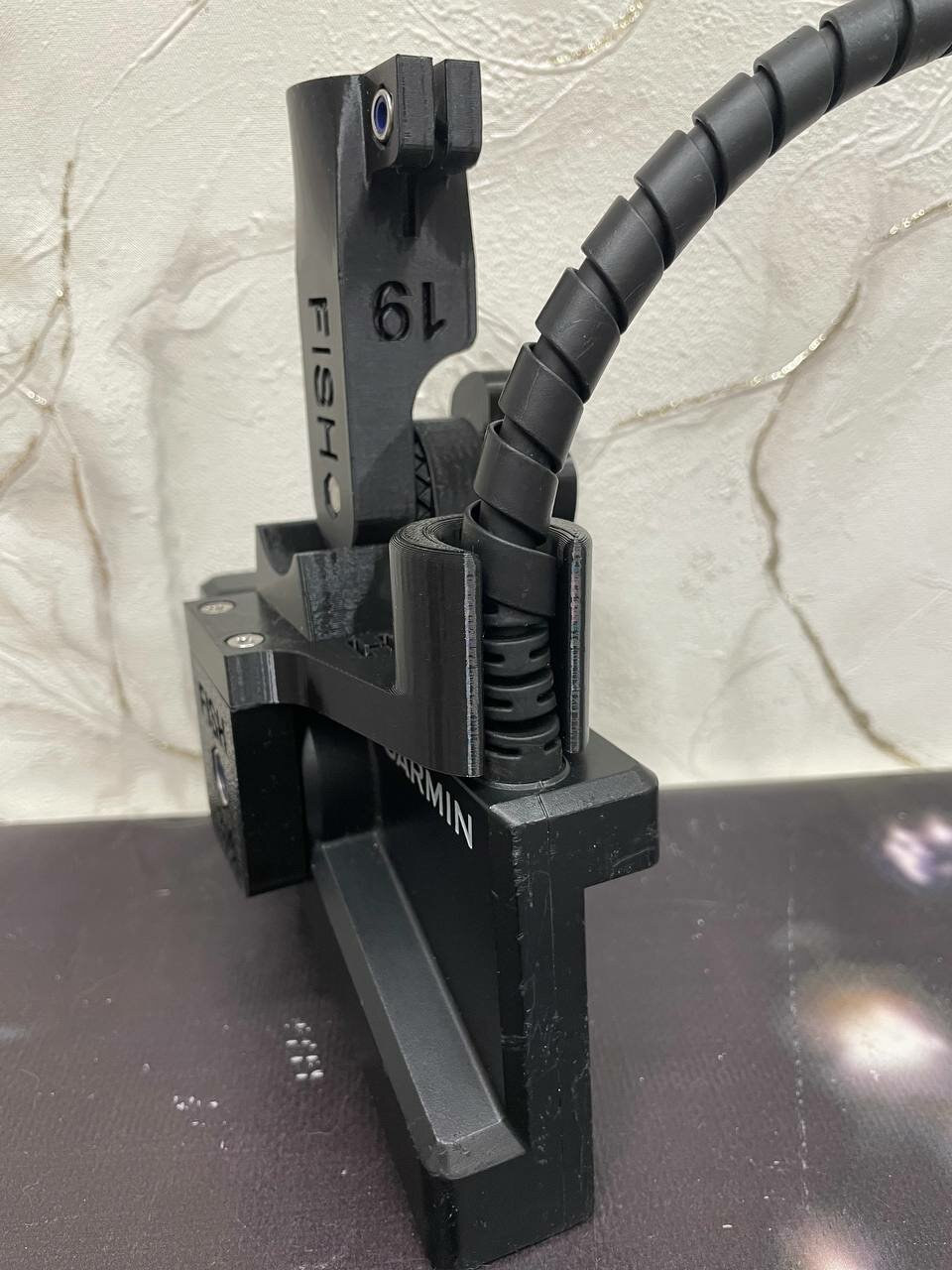 Нулевое крепление для датчика Garmin LVS 34 19мм