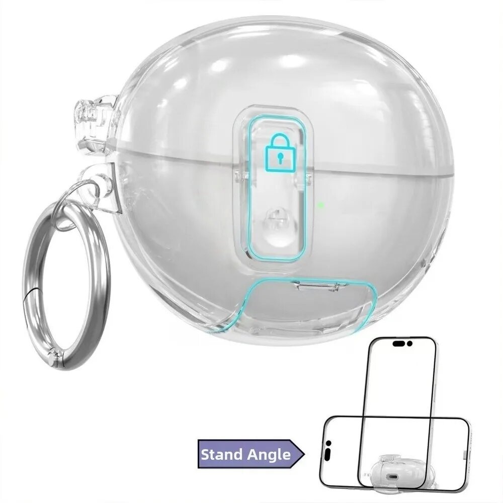 Прозрачный чехол для наушников Huawei FreeClip