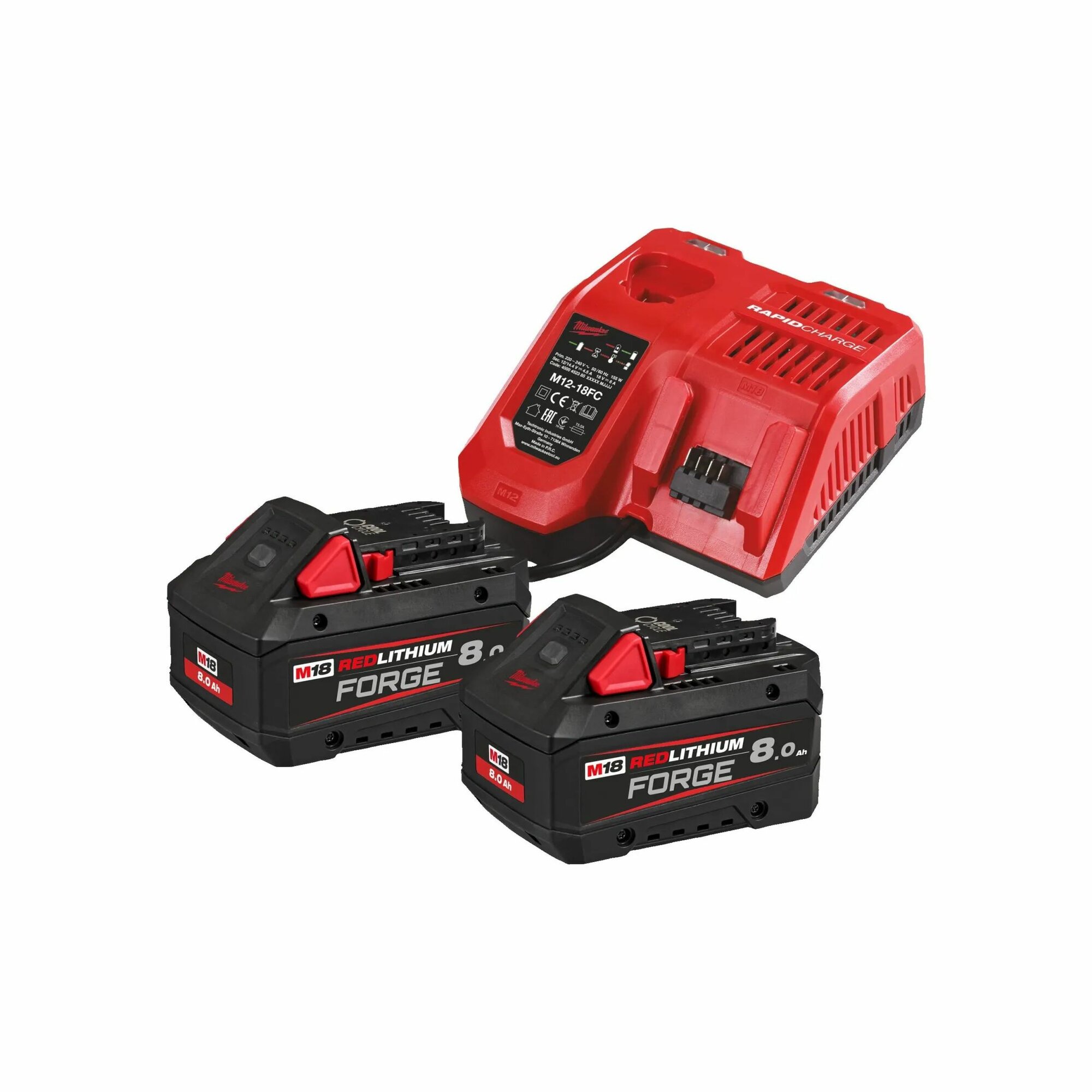 Энергокомплект Milwaukee M18 FORGENRG-802 FORGE