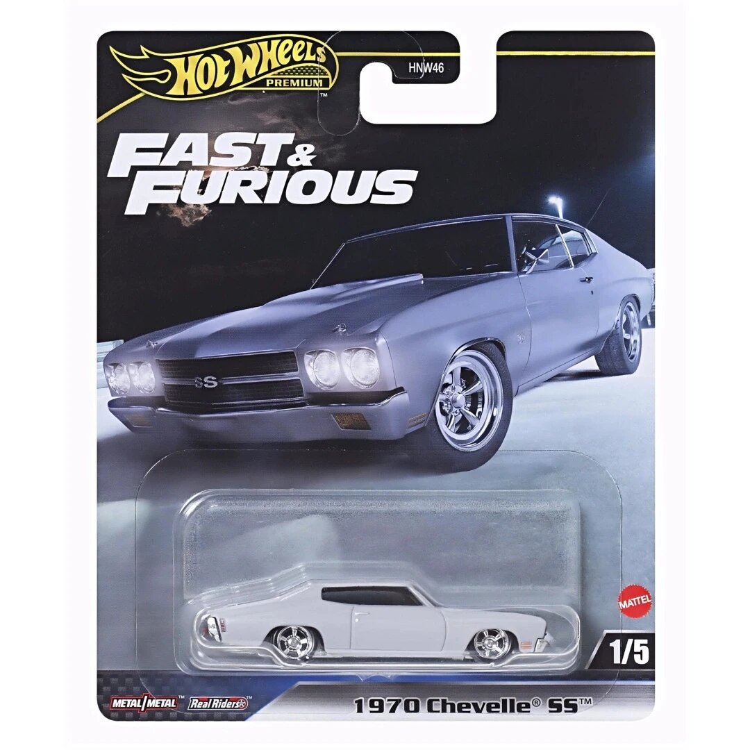 Hot Wheels Premium Fast & Furious набор моделей автомобилей 1/64 A