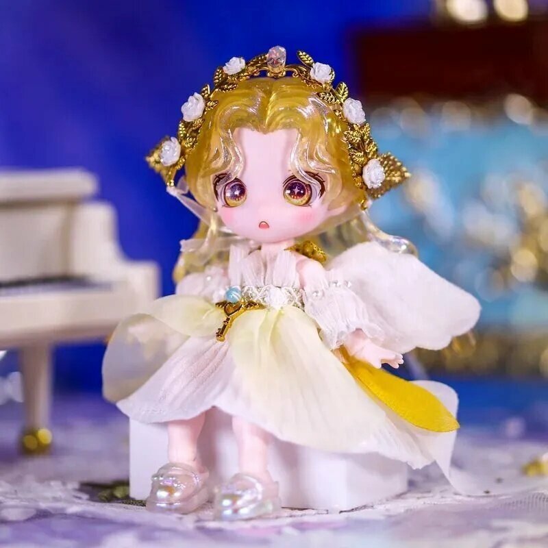 Кукла BJD 1/12 шарнирная Maytree OB11 аниме с одеждой и аксессуарами.(Весы )