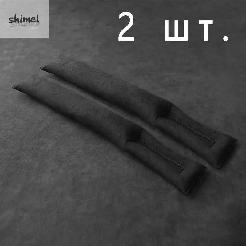 2 черные заглушки для автомобильных сидений