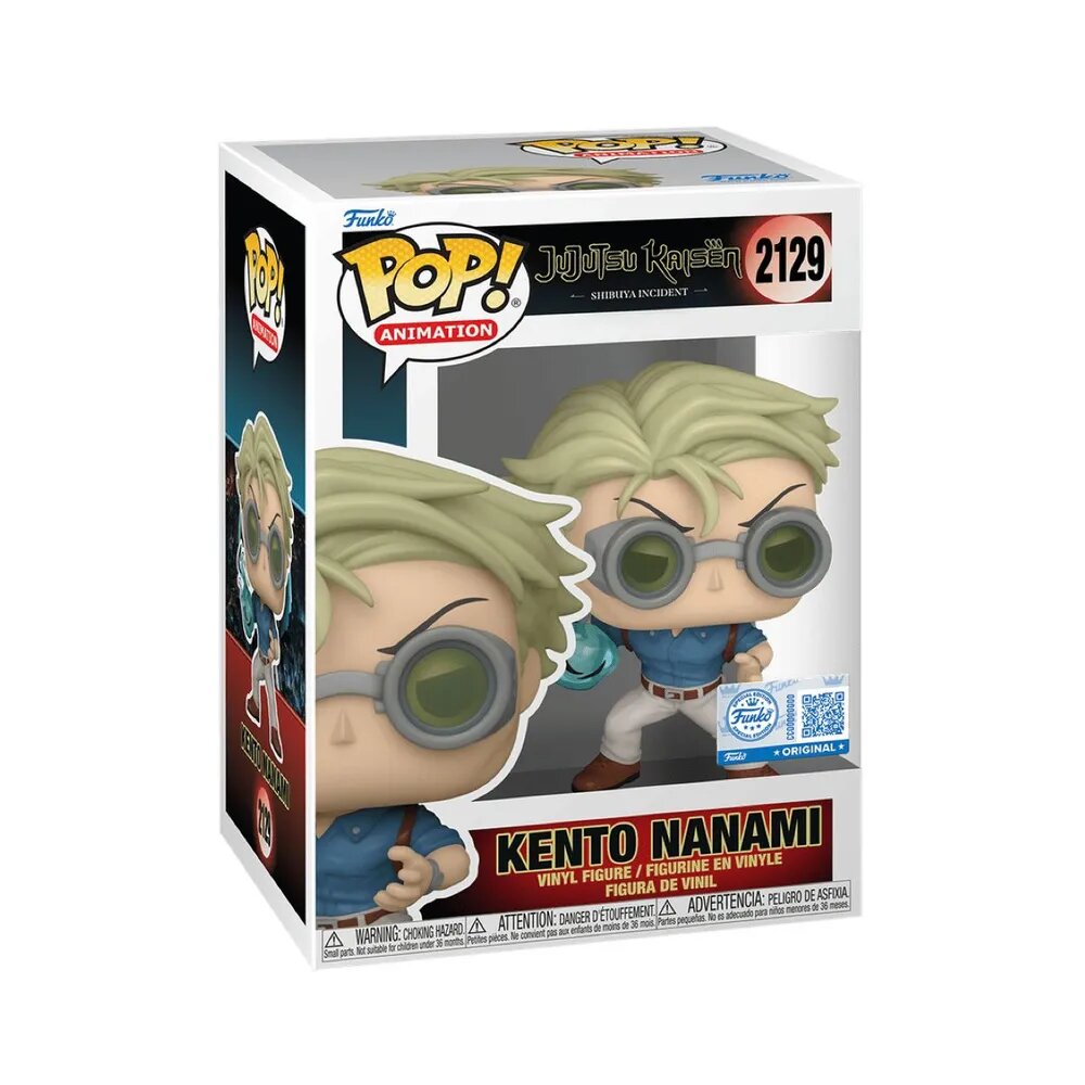 Фигурка Funko POP Kento Nanami Shibuya Incident Arc (Эксклюзив GameStop) из аниме Jujutsu Kaisen / Кэнто Нанами из манга Магическая Битва, Фанко ПОП