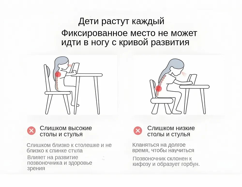 Детский стул,56х56х99см — фото 1