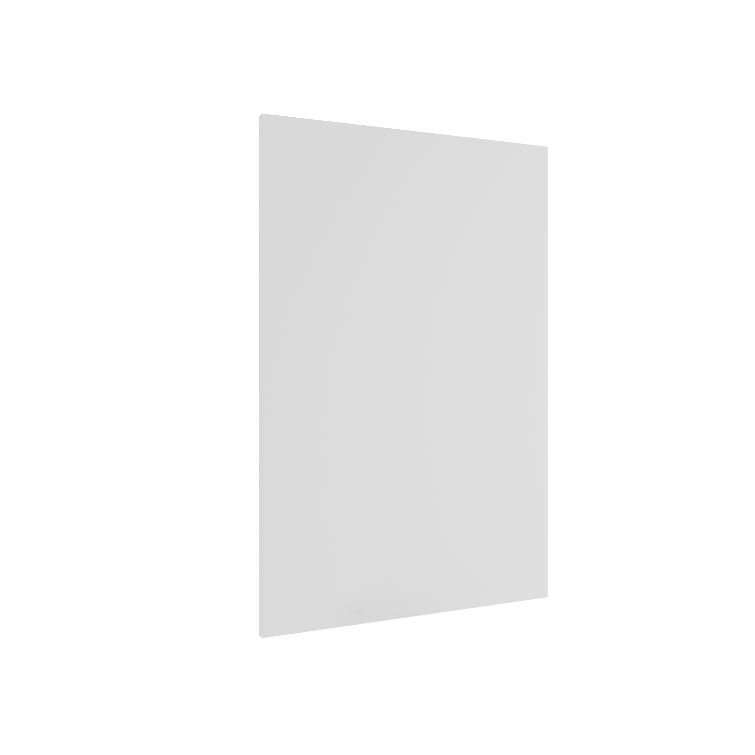 Кухонный фасад 60х90 (дверь на шкаф навесной), Белый софт, МДФ