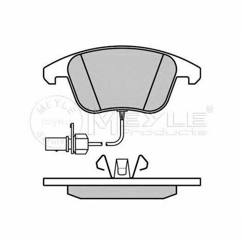 Колодки тормозные Meyle 0252470520PD для Audi A4, A4 allroad, A5