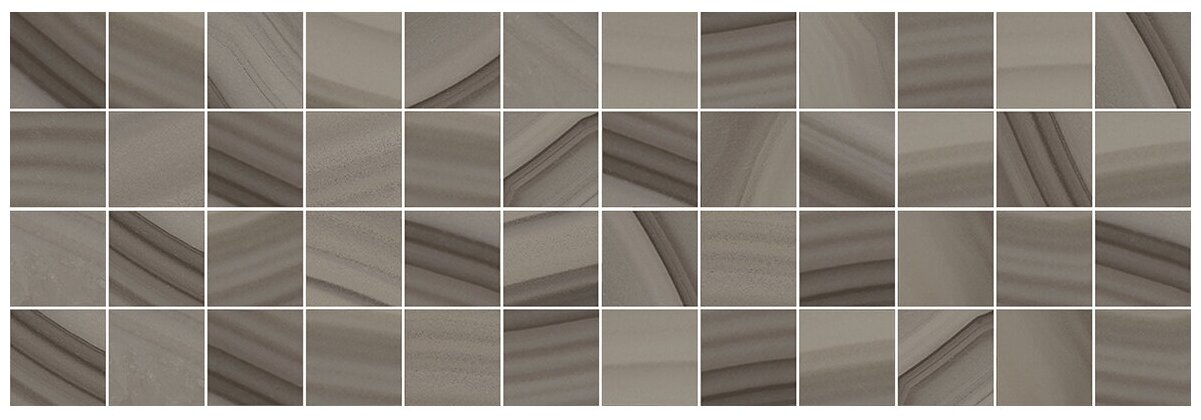 Мозаика Laparet (Лапарет) Agat 20х60 см Коричневая MM60084 (6 шт)