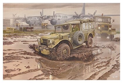 Rod809 Американский армейский автомобиль M-42 US 3/4 ton 4x4