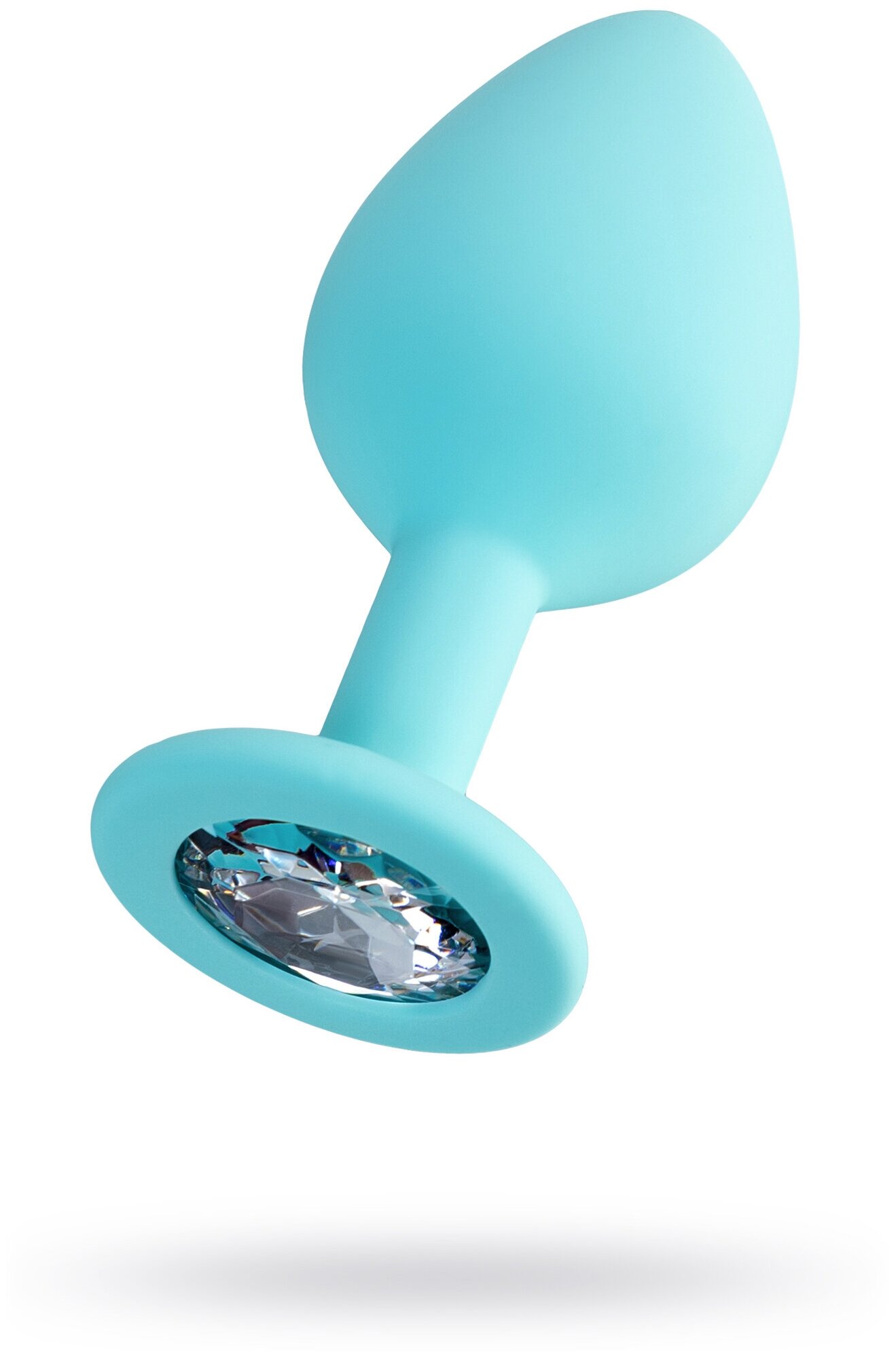 Анальная втулка ToDo by Toyfa Brilliant, водонепроницаемая, силикон, мятная, 8 см, Ø 3 см